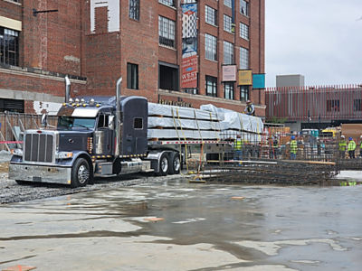 Beams Arrive for Georgia’s First Home-Grown Mass Timber Project at ...